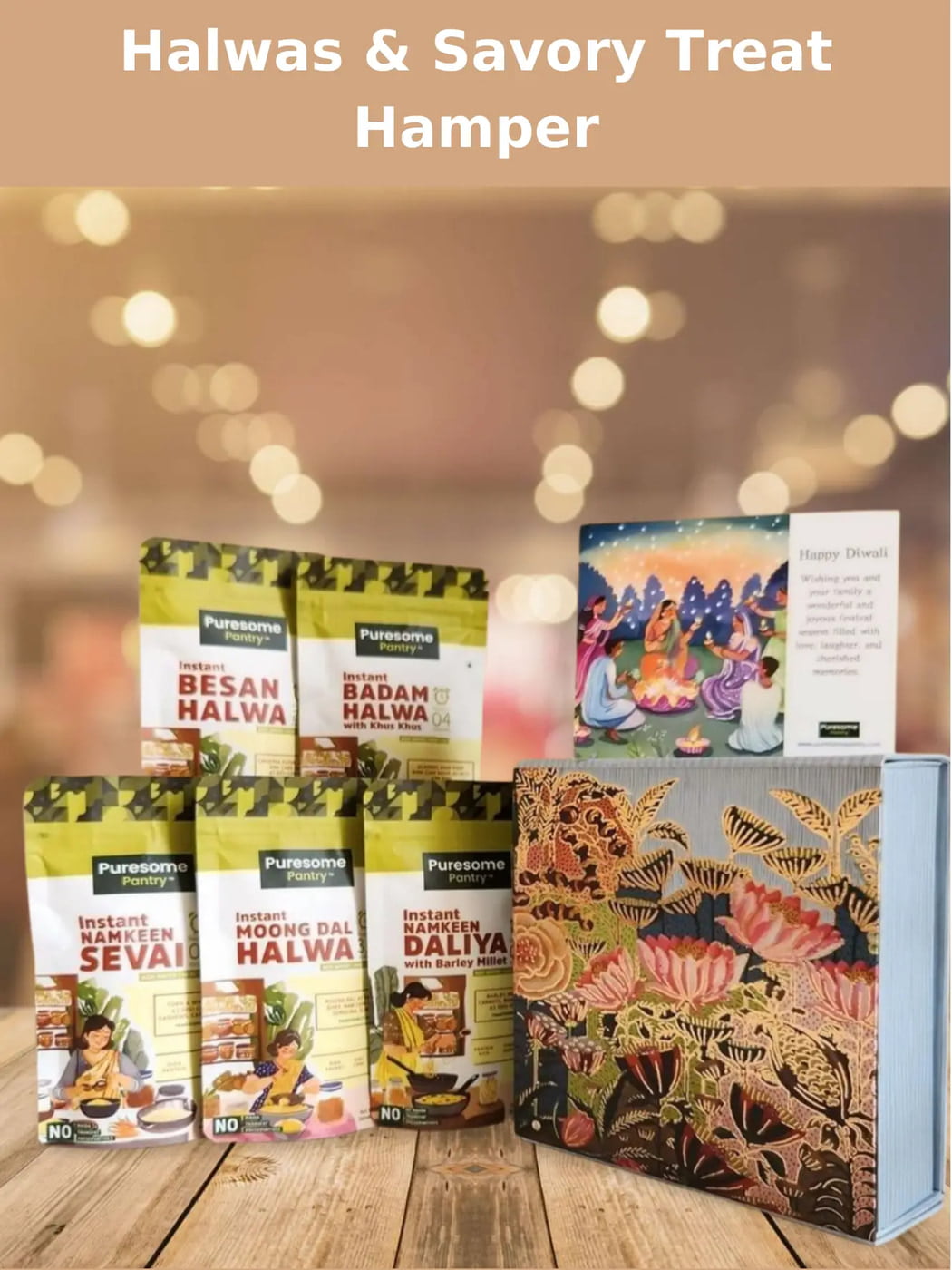 Halwas & Savory Treats Hamper